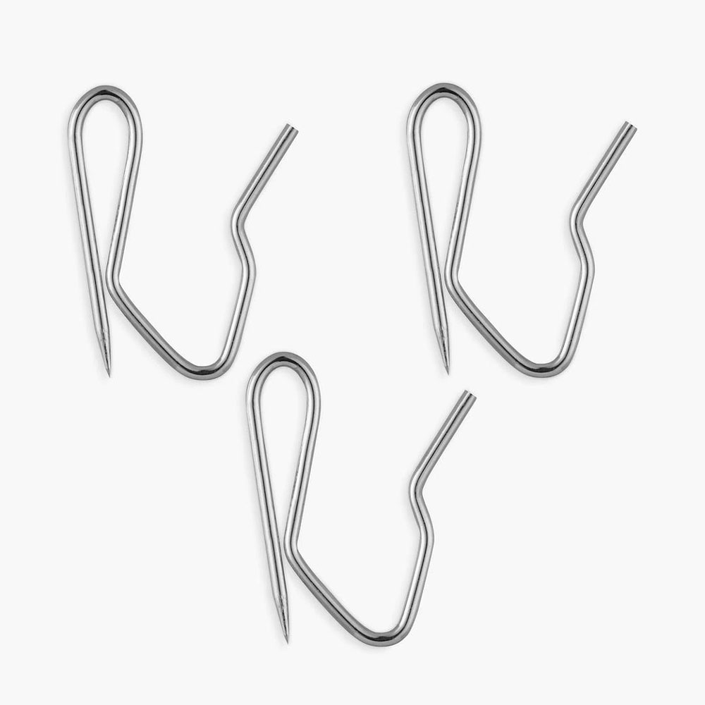 Curtain Pin Hooks - Pack of 25 | Curtain Linings, Blind Kits & Accessories