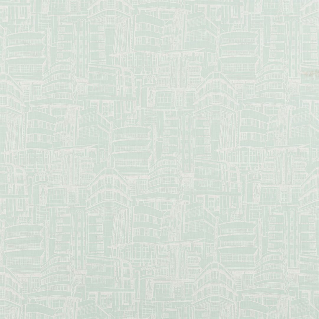 Deco - Mint fabric | Sunset | Beaumont Textiles