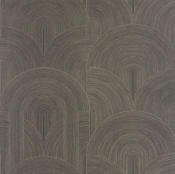 Delicacy - Noir Or wallpaper | Light | Caselio