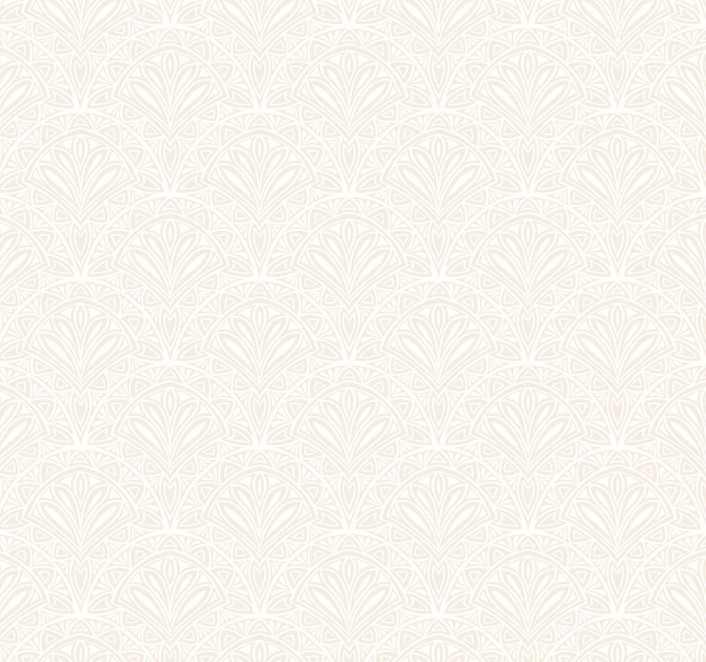 Ditsy Deco Fan - Linen wallpaper | Elegance | Hoopla Walls