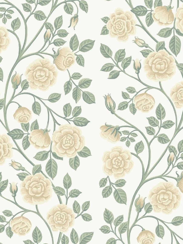 Elsa - Yellow wallpaper | Österlen | Borastapeter