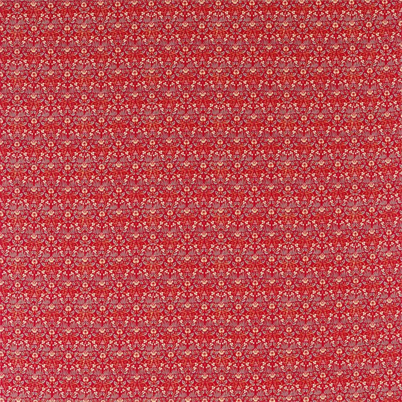 Eye Bright - Red fabric | Melsetter Fabric and Weaves | Morris & Co