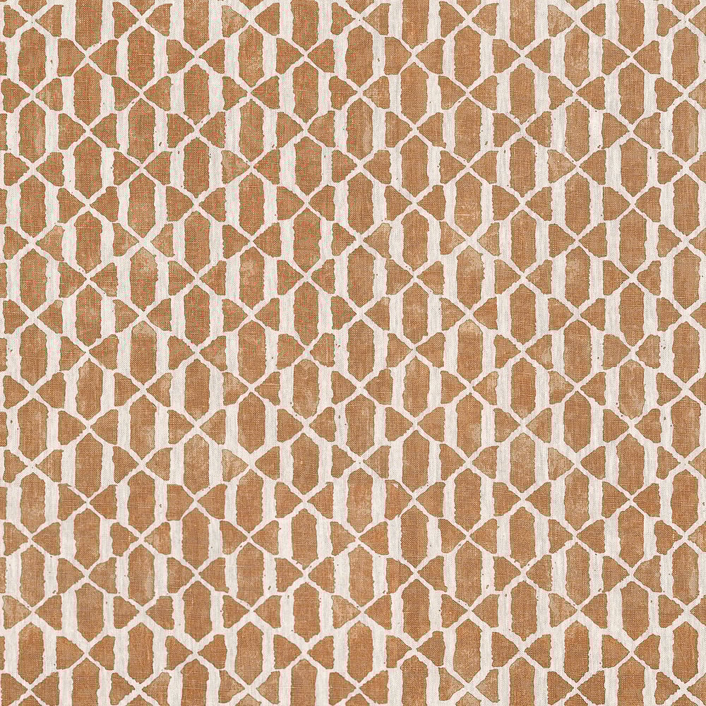 Vortex - Ochre fabric | Vista Fabrics | Thibaut