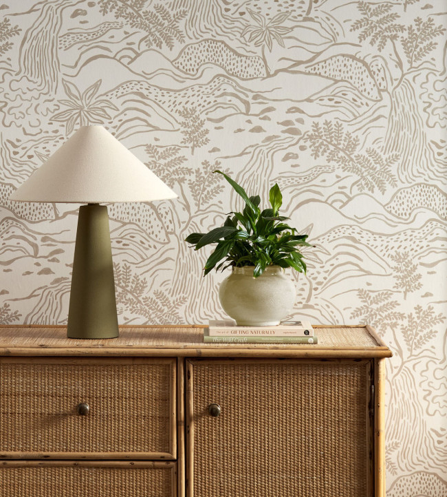 Falling Foss - Linen wallpaper | Oakham Wallpapers | Scion