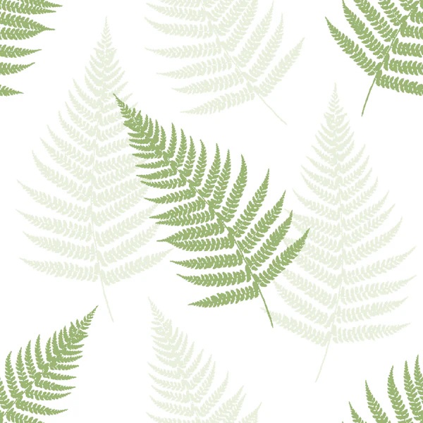 Large Thorncombe Fern - Orchard Green & Soft Green fabric | Studio ...