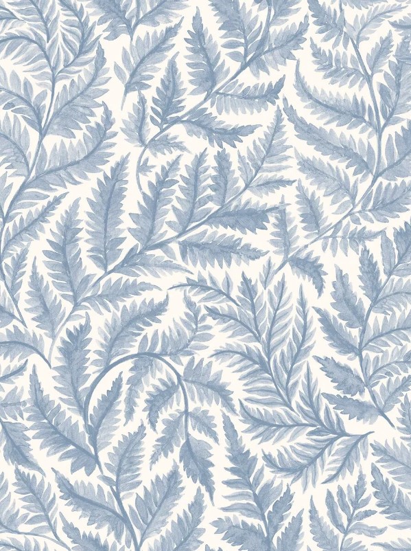 Ferns - Blue wallpaper | Adorn | Borastapeter