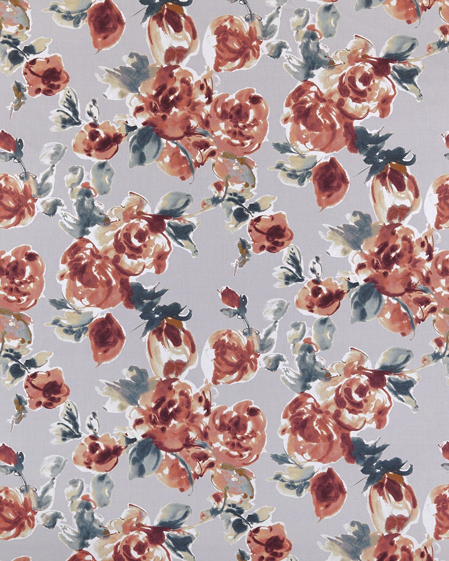 Floribunda - Dove fabric | Pied Beauty | Olivia Bard