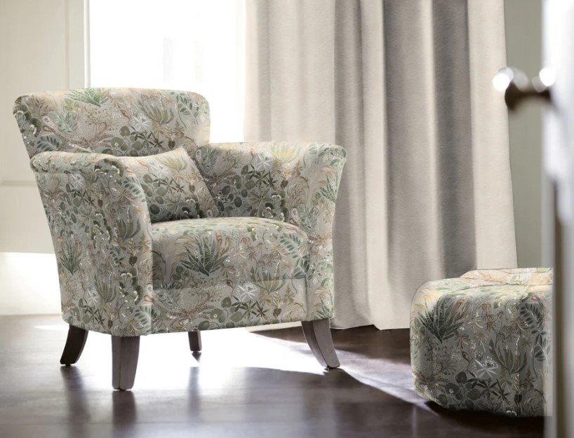 Folium - Dune fabric | Arley Florals | Arley House