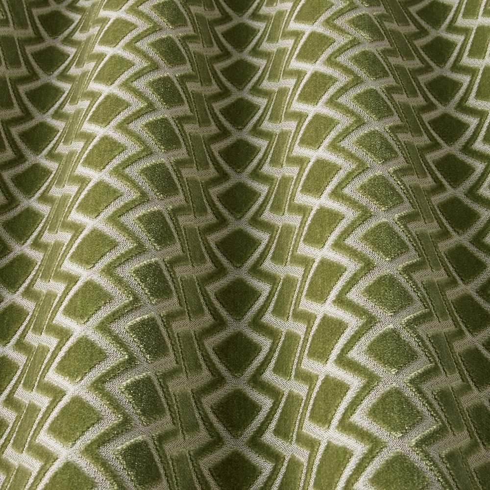 Halo - Olive fabric | Infinity Velvets | iLiv