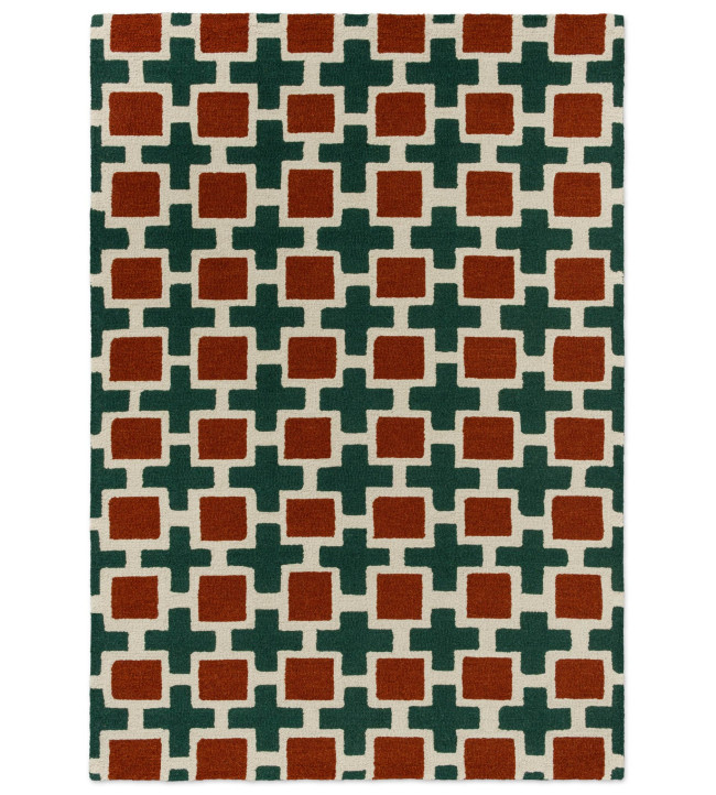 Hatch Rug - Rust | Scion Rugs