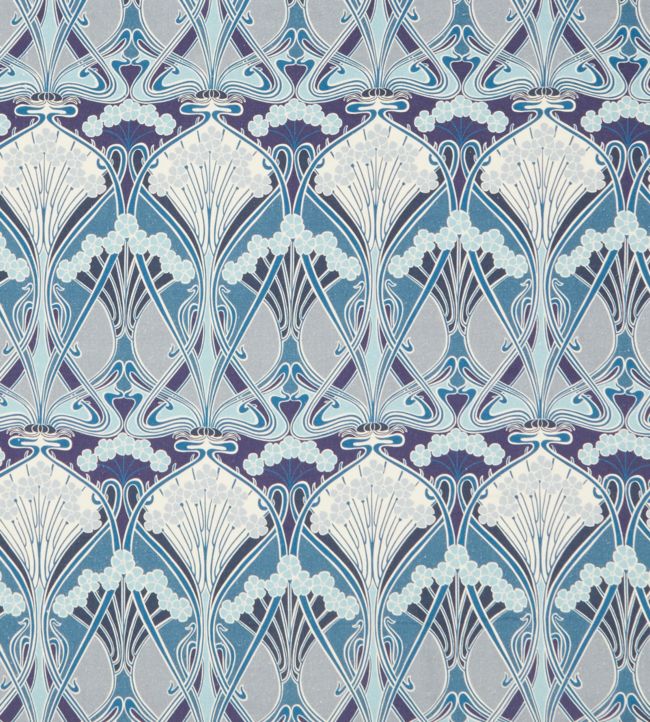 Ianthe Bloom Multi - Lapis fabric | The Modern Archive Collection ...