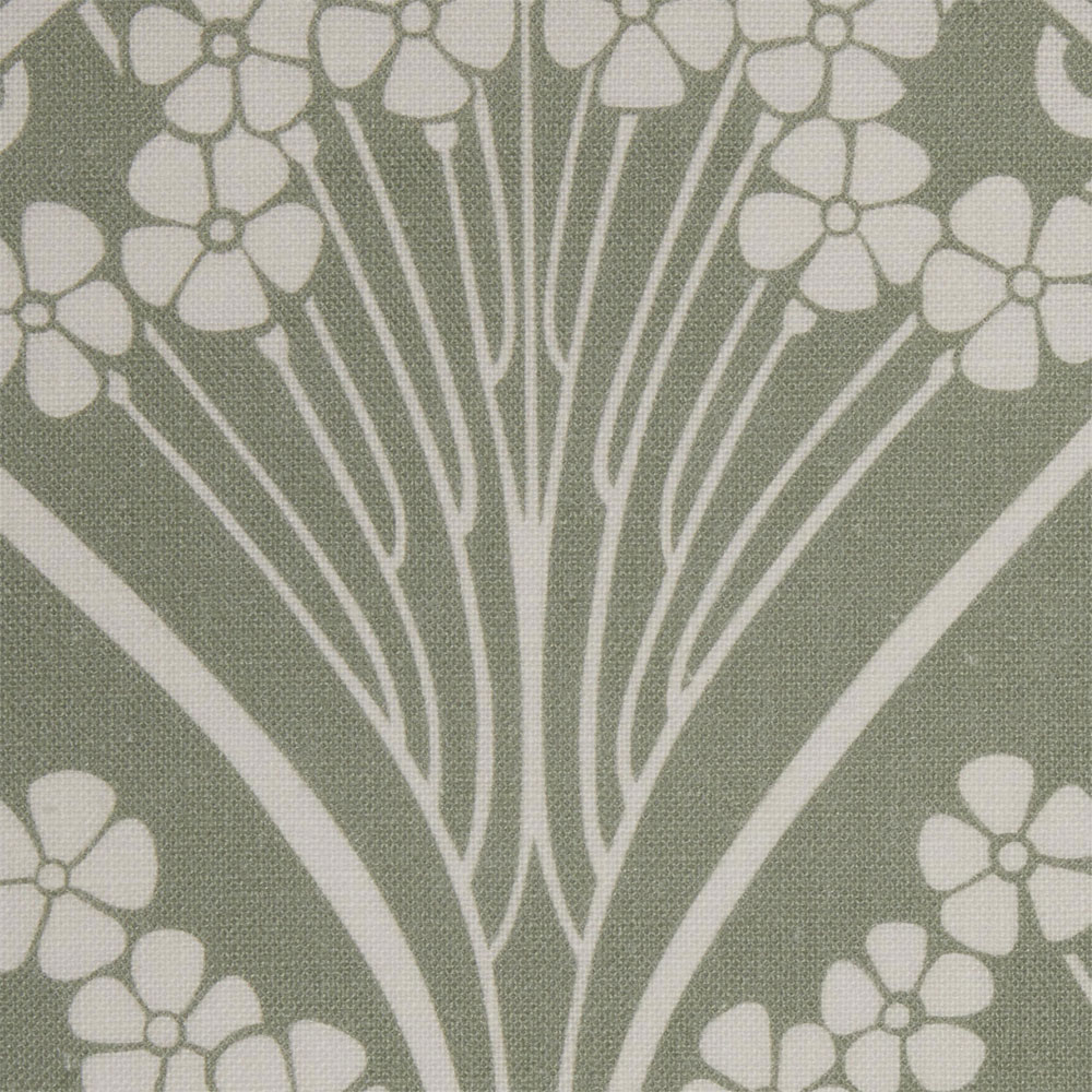 Ianthe Bloom Mono - Lichen fabric | The Modern Archive Collection ...