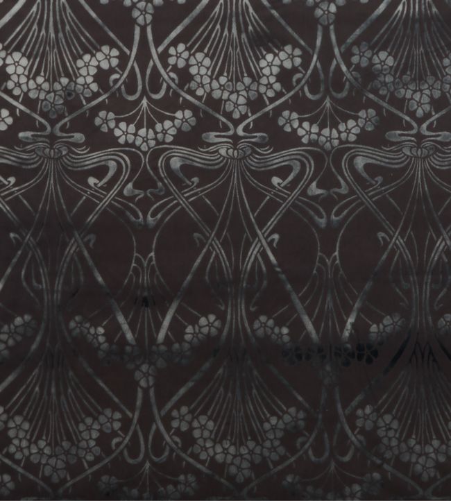 Ianthe Velvet - Pewter fabric | The Modern Archive Collection | Liberty Art