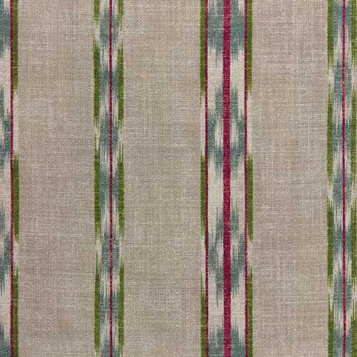 Ikat Stripe - Rose fabric | Ikat Prints | Titley & Marr