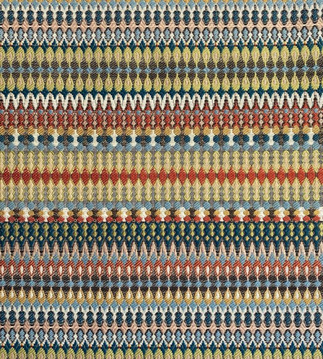 Inca - Folk fabric | Poppinjay II | Ian Sanderson