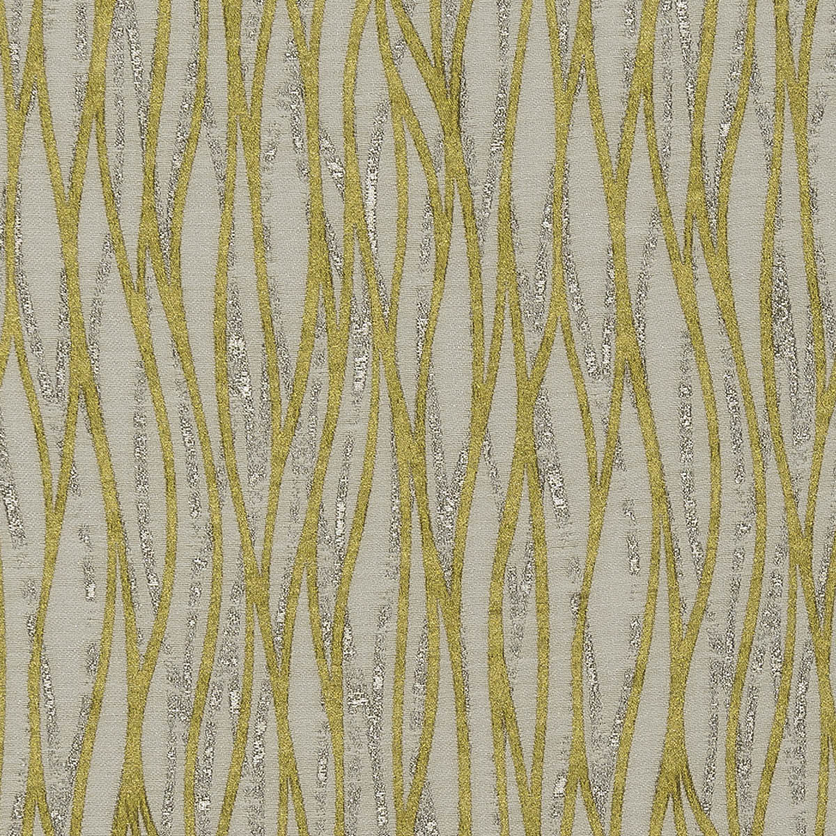 Linear - Ochre fabric | Acacia | Fryetts