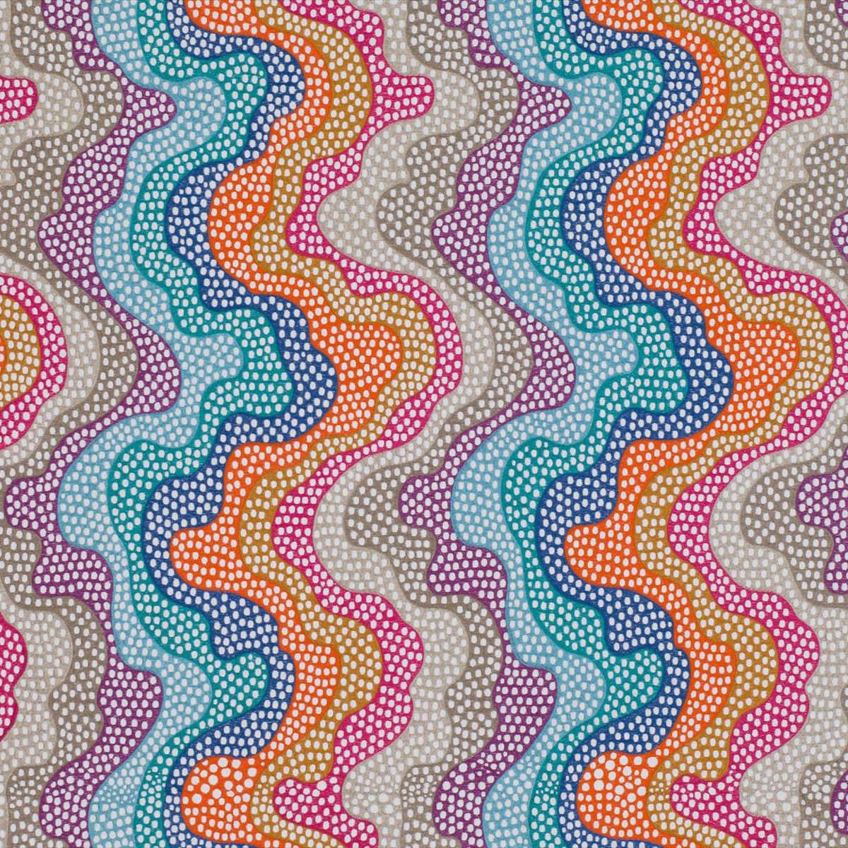 Loco - Rainbow fabric | Geronimo | Zinc Textiles