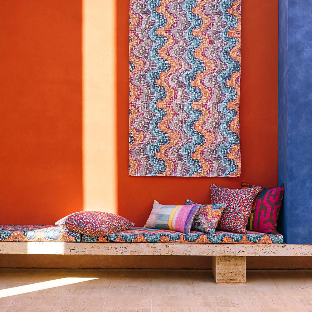 Loco - Rainbow fabric | Geronimo | Zinc Textiles