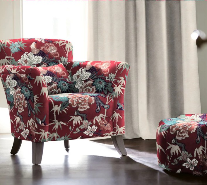 Maluku - Claret 26 fabric | Persia | Arley House