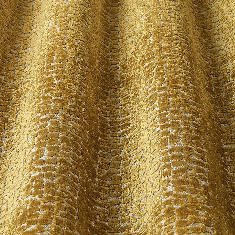 Mandal - Saffron fabric | Infinity Velvets | iLiv