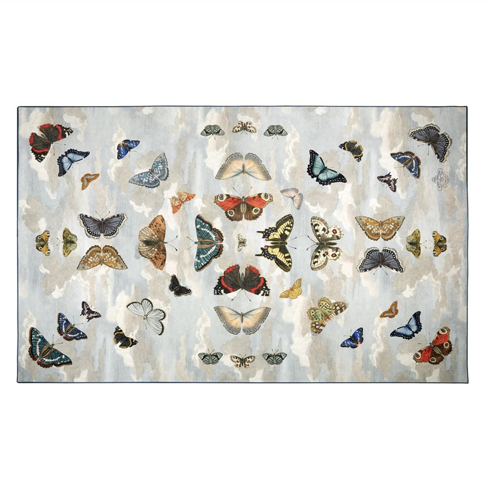 Mirrored Butterflies Sky Large Rug | Rugs