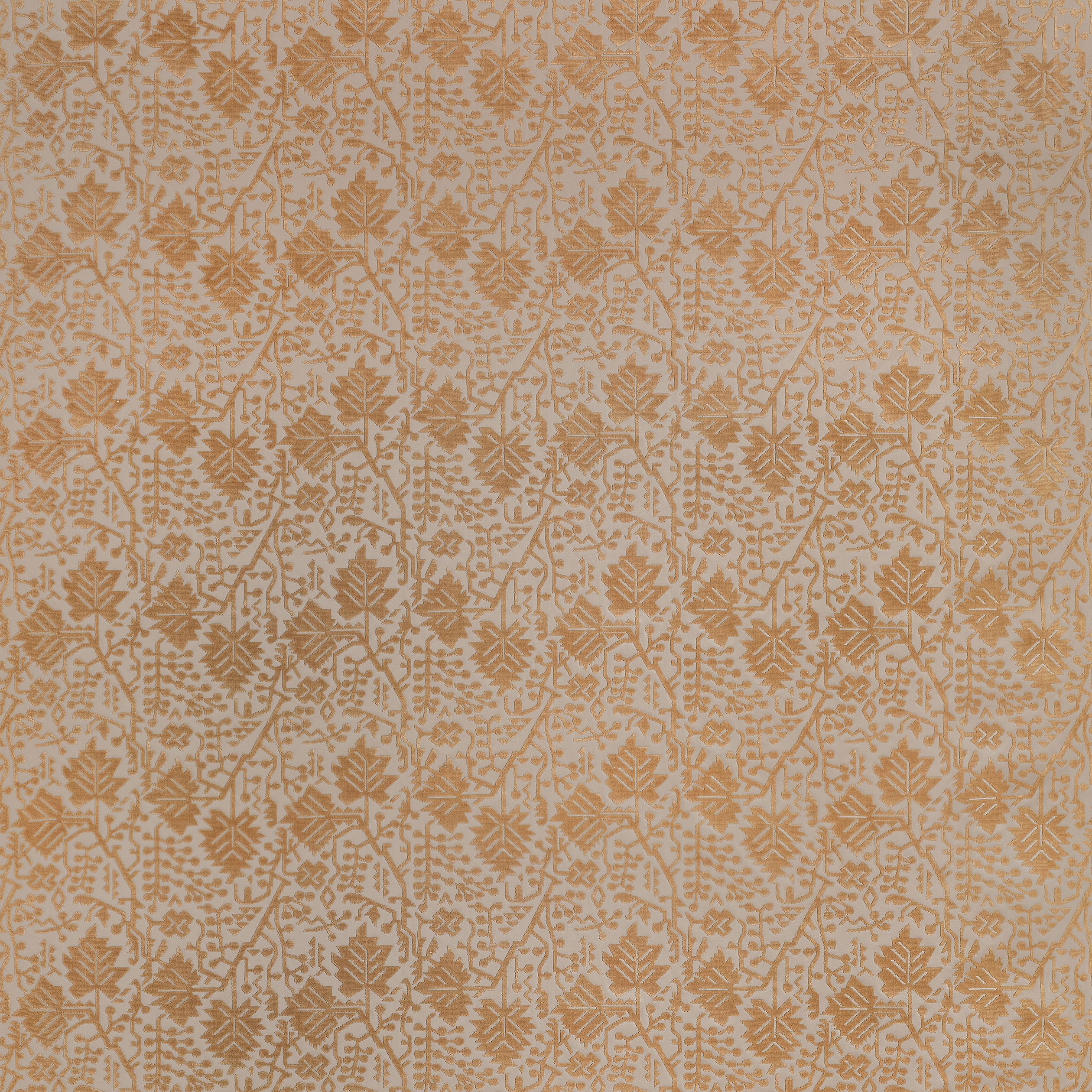 Morris Velvet - Camel fabric | Boxwood | Thibaut