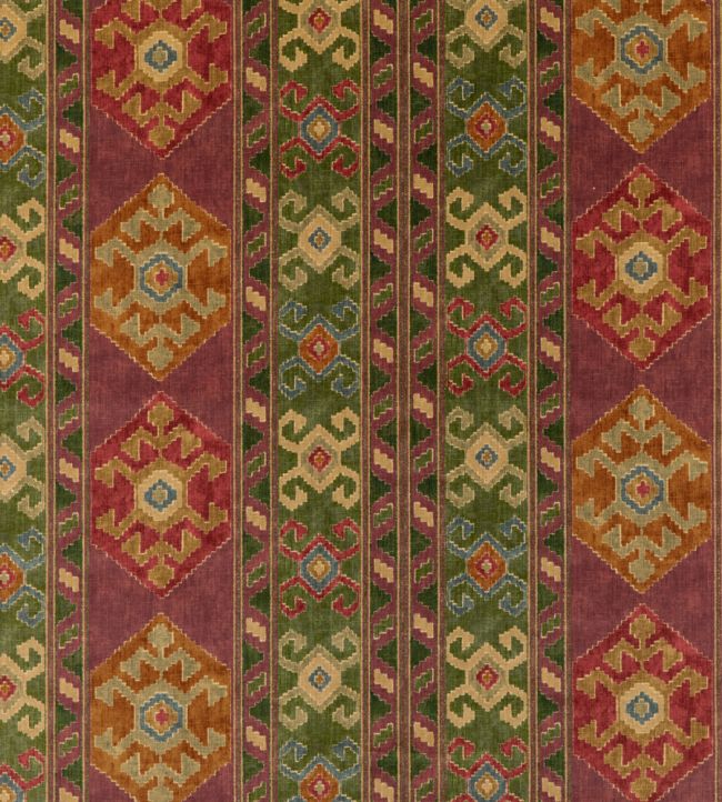 Nomad - Plum fabric | Long Weekend | Mulberry Home