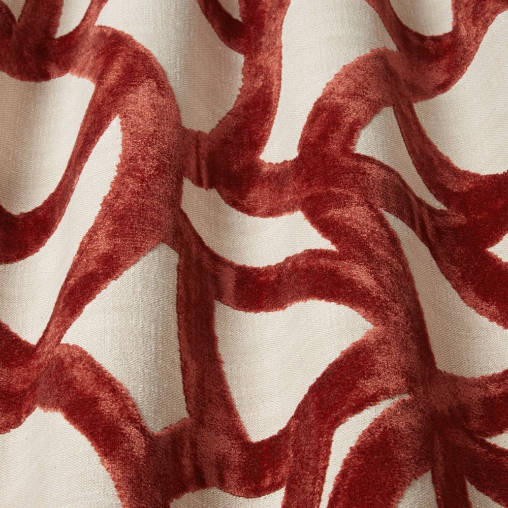 Orbit - Claret fabric | Infinity Velvets | iLiv