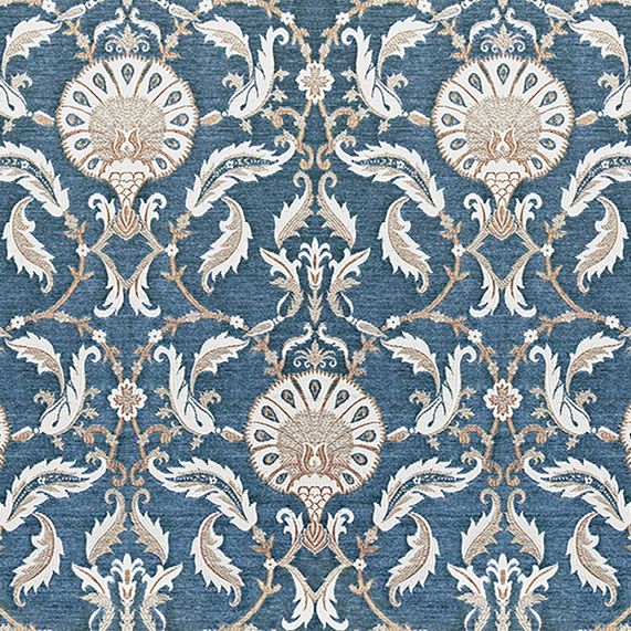 Osborne - Balmoral Blue fabric | Osbourne | Jim Dickens