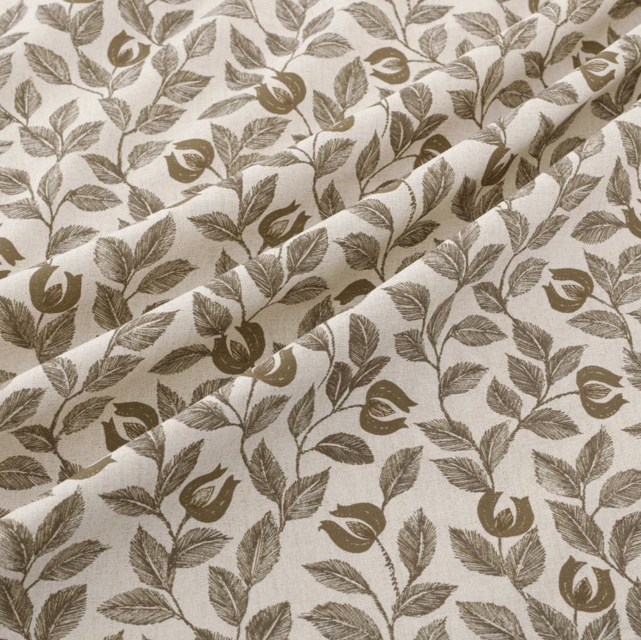 Adeline - Walnut fabric | Toulouse Fabrics | Ashley Wilde