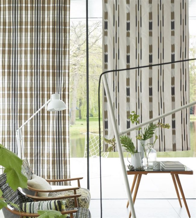 Pachra - Graphite fabric | Chennai | Designers Guild