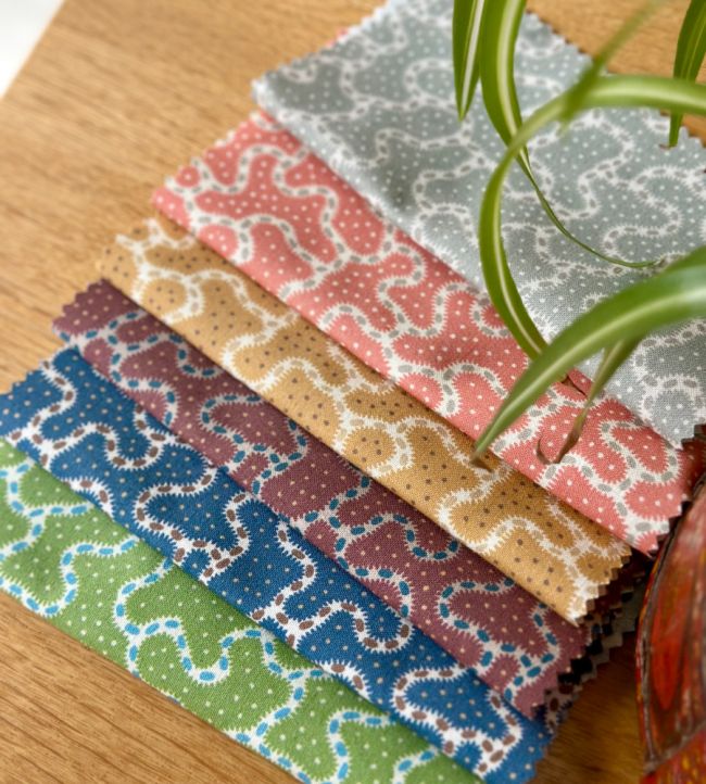 Parnham - Amber fabric | Little Prints | Titley & Marr