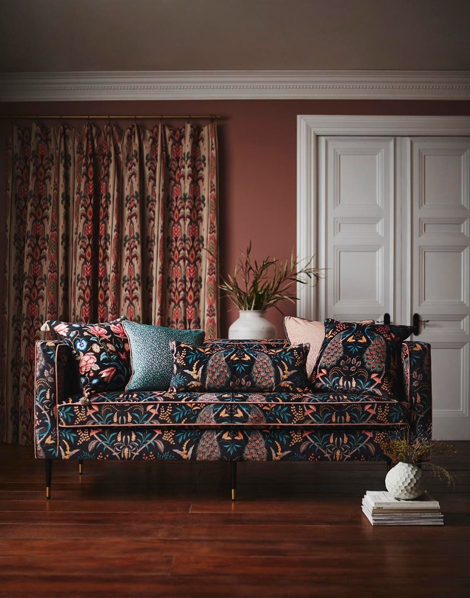 Parvani - Onyx fabric | Jardine | iLiv