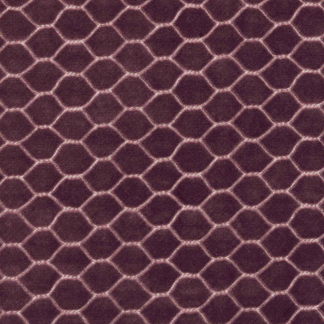 Faraday Velvet - Plum fabric | Faraday Velvet | Sanderson