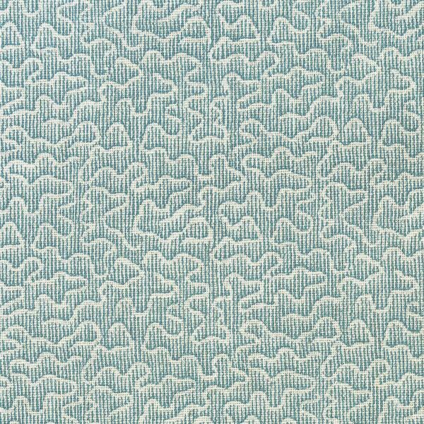 Pollen - Turquoise fabric | Garden Path | Andrew Martin