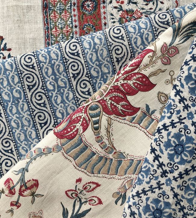 Portobello - Red/Blue fabric | Portobello | GP & J Baker
