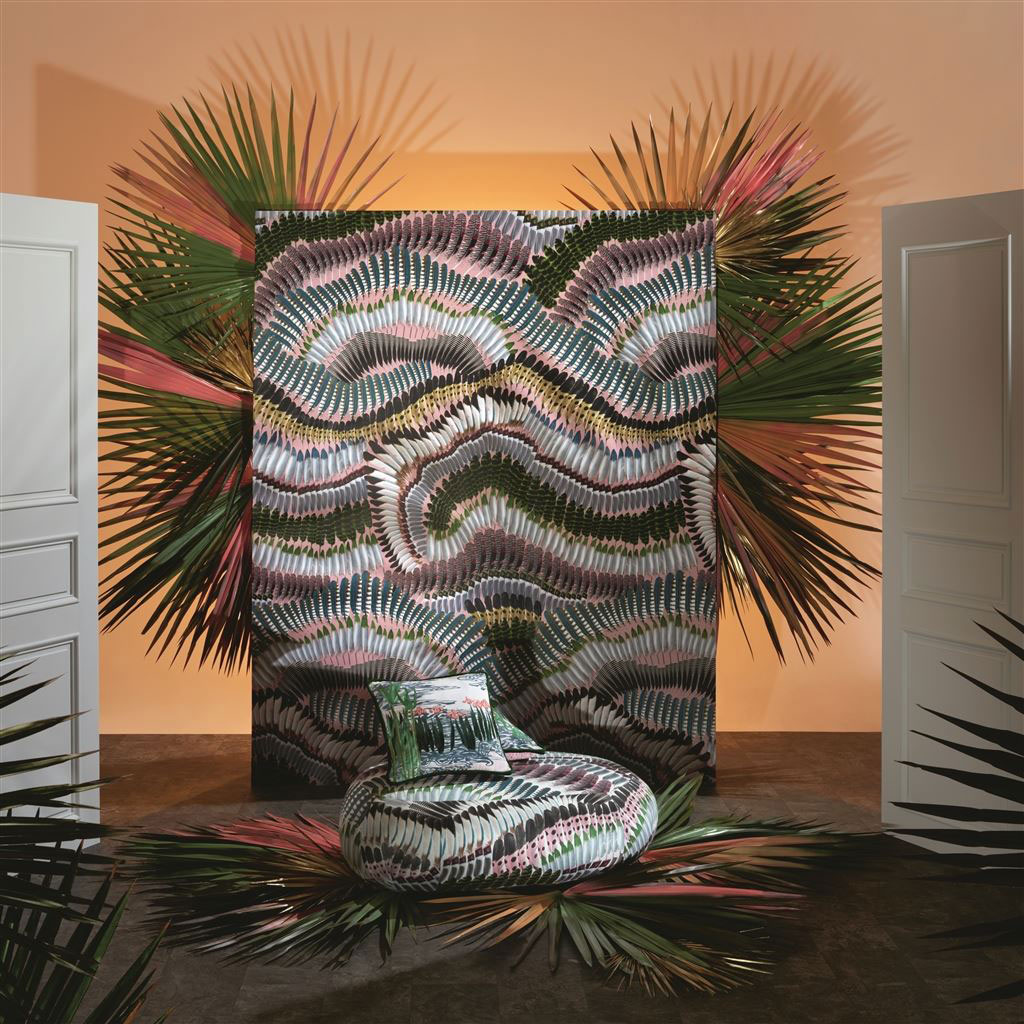 Prete Moi Ta Plume - Bourgeon wallpaper | Lodysee Prints, Weaves ...