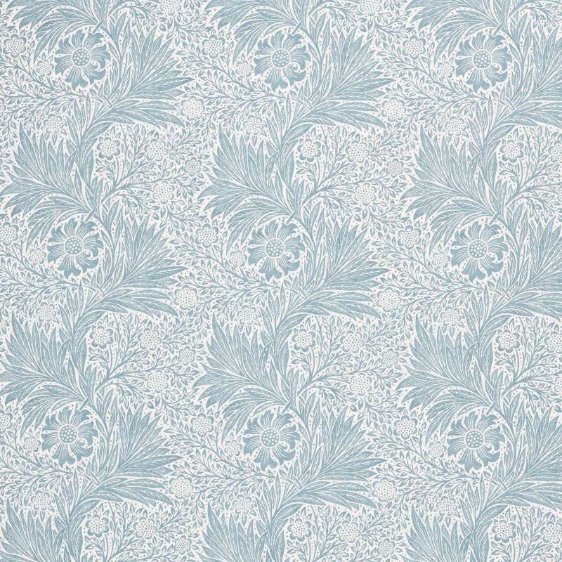Pure Marigold Sheer - Soft Blue fabric | Simply Wide Width Fabric ...