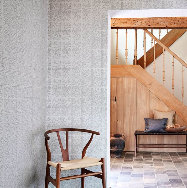 Pure Scroll - Lightish Grey wallpaper | Pure Morris North Wallpaper ...