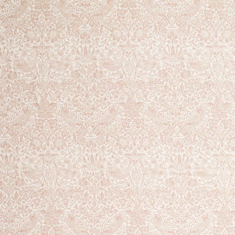Pure Strawberry Thief Sheer - Blush fabric | Simply Wide Width Fabric ...