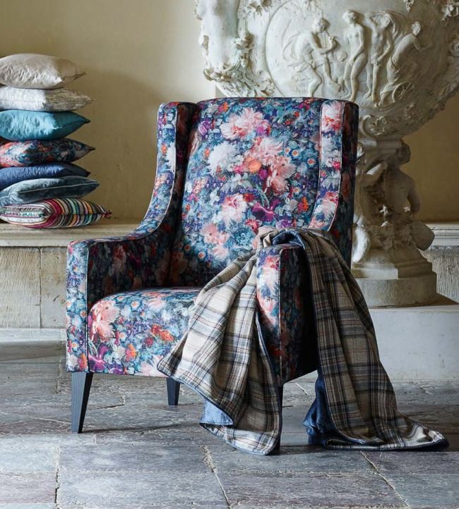 Royal Garden Linen - Jewel fabric | Historic Royal Palaces | GP & J Baker