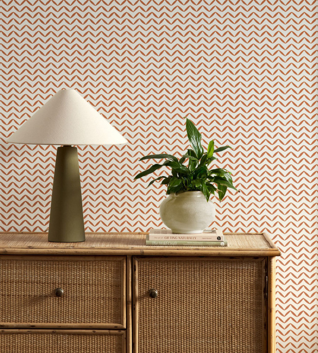 Sapling - Ladybird Red wallpaper | Oakham Wallpapers | Scion