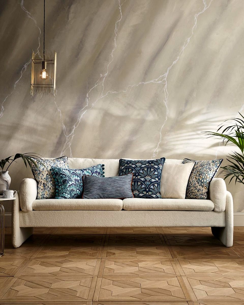 Seraphina - Sapphire fabric | Luxoria | iLiv