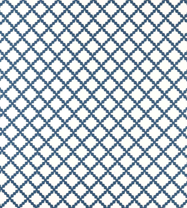 Swithland Embroidery - Midnight fabric | Oakham Fabrics | Scion