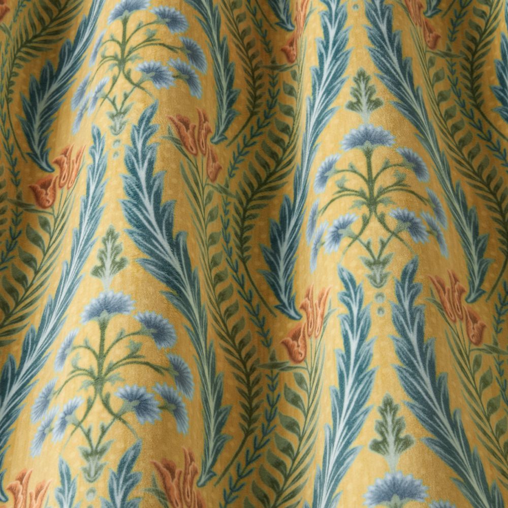 Verini Velvet - Ochre fabric | Verini | iLiv