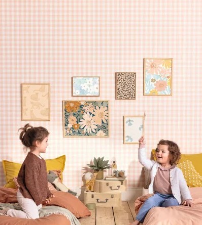Victoria - Rose Layette wallpaper | Let’s Go Girls! | Caselio