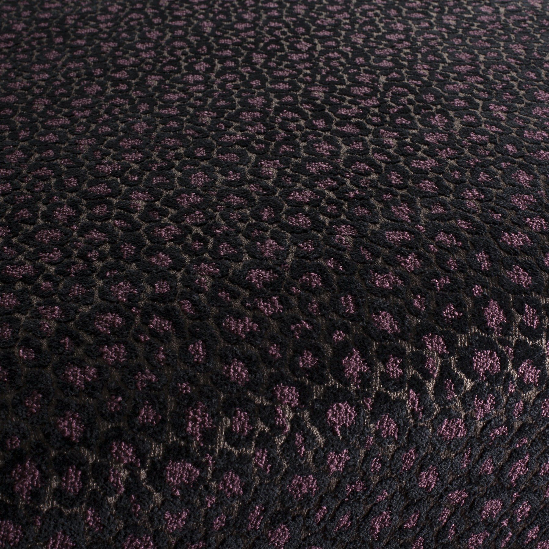 Wild Heart - Black Purple fabric | Wild Heart | Chivasso